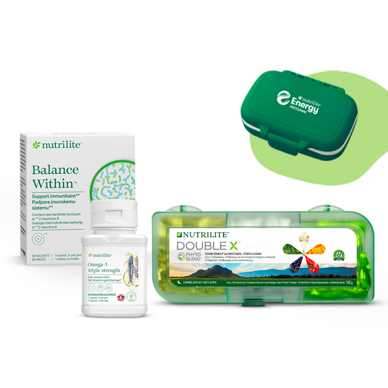 Nutrilite™ Energy Program : Ensemble compléments alimentaires
